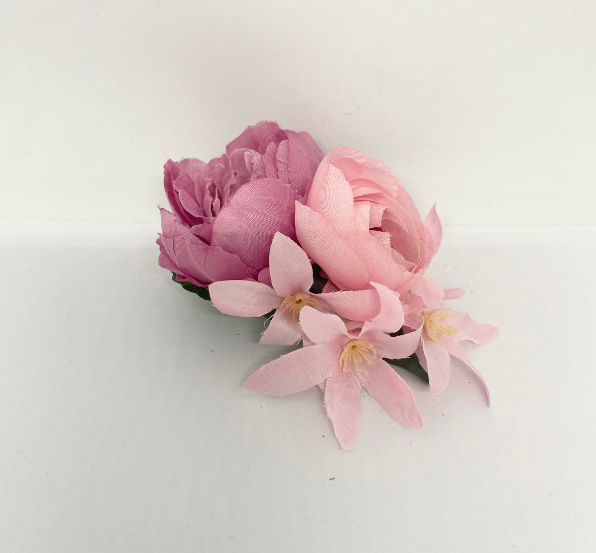 Pink and Pretty 1940’s/1950’s Hair Flower Vintage Dress