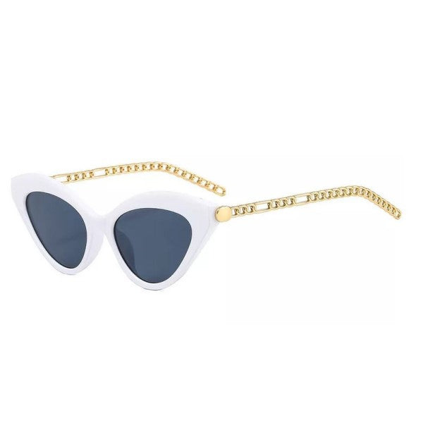 Art Moda Sunglasses White Vintage Dress